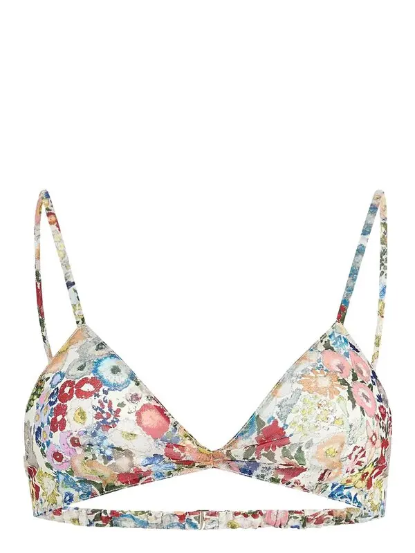 Khaite Talita Top - Cream Multi
