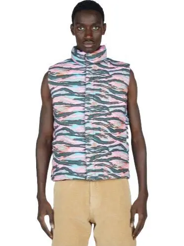 ERL Sleeveless Puffer Gilet - Multicolor