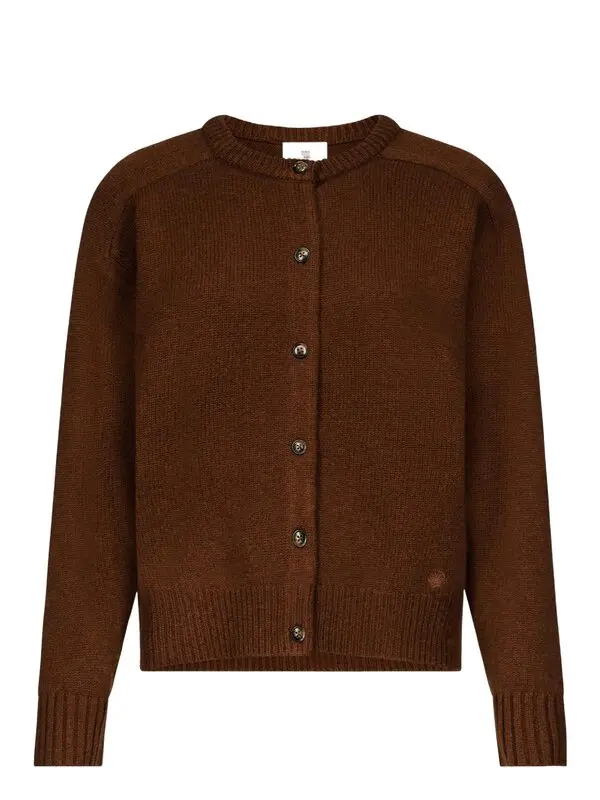 Loulou De Saison Wool And Cashmere Blend Button-up Cardigan - No