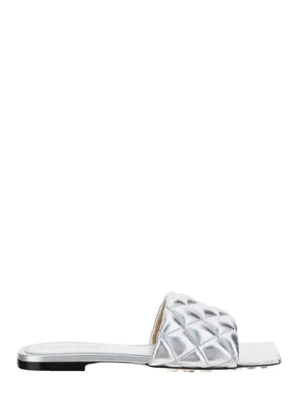 Bottega Veneta Padded Flat Sandals - White