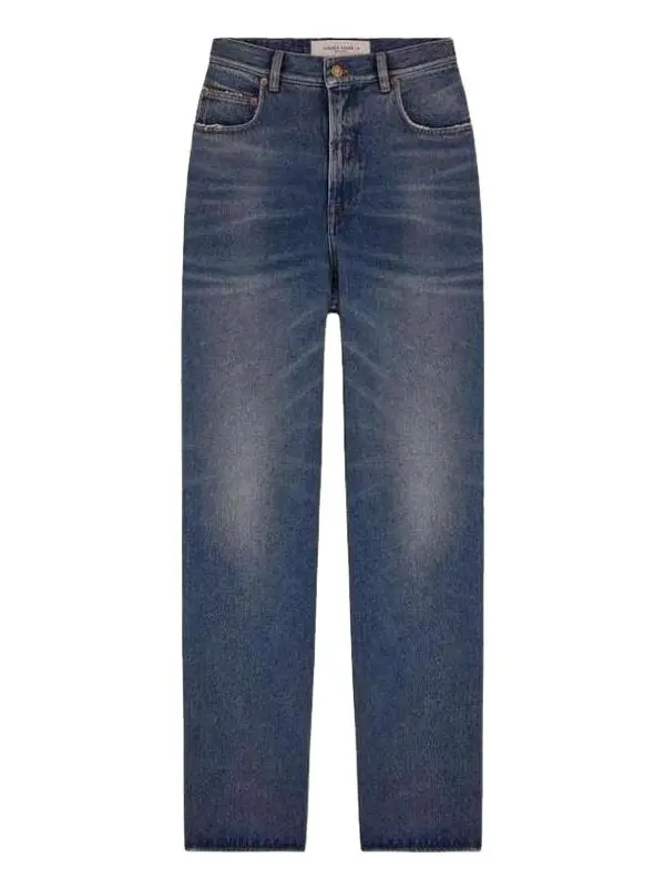GOLDEN GOOSE Wide Leg Jeans - Blue