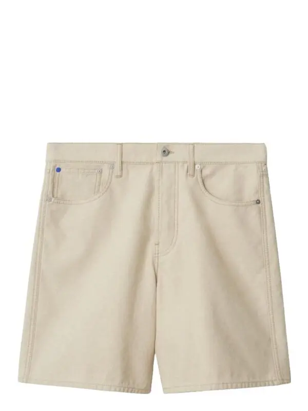 Burberry Ekd Denim Bermuda Shorts - Rubble