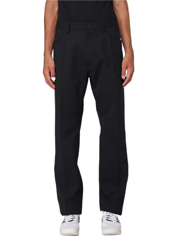 Dsquared2 Chic Urban Button Trousers - Black