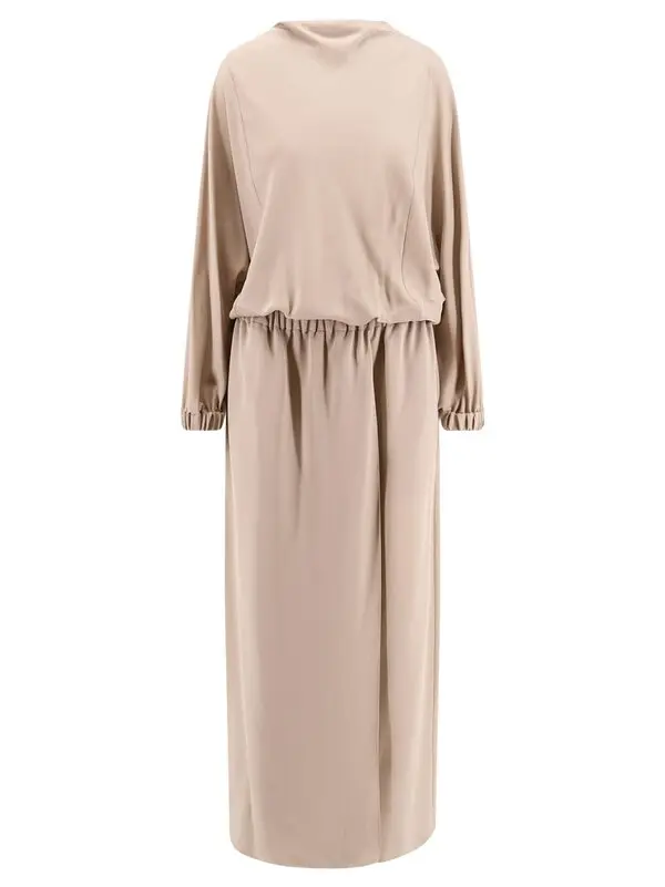 Giorgio Armani Midi Dress - Nude