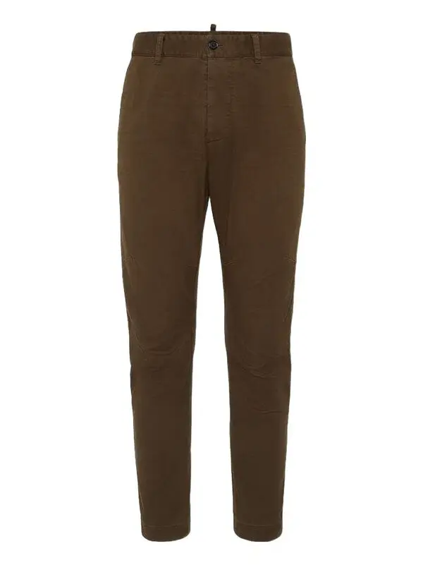 Dsquared2 D2 Sexy Tapered-leg Chino Pants - Beech Brown