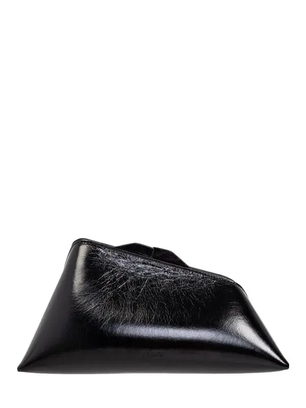Attico The 8:30 Pm Clutch Bag - Black