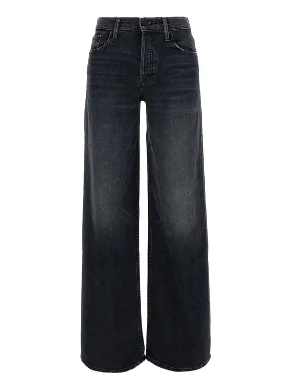 MOTHER Wide-leg Loose Jeans - Black