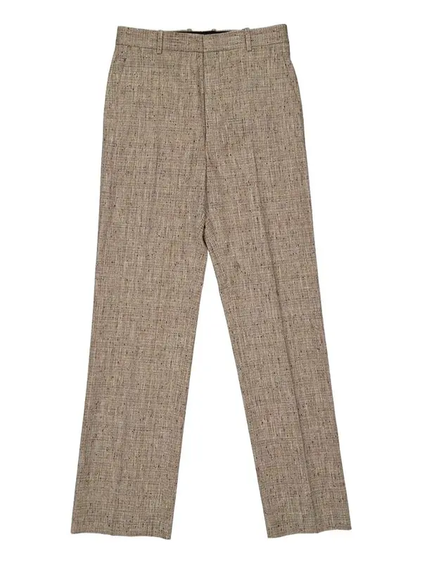 Bottega Veneta Sahara Mel Straight-leg Trousers - Nude