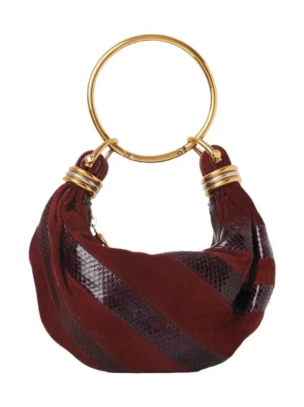 Chloé Mini Bracelet Hobo Bag - Cleverhand Brown