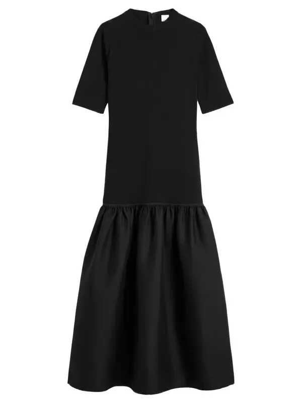 TOTEME Twinflower Midi Dress - Black