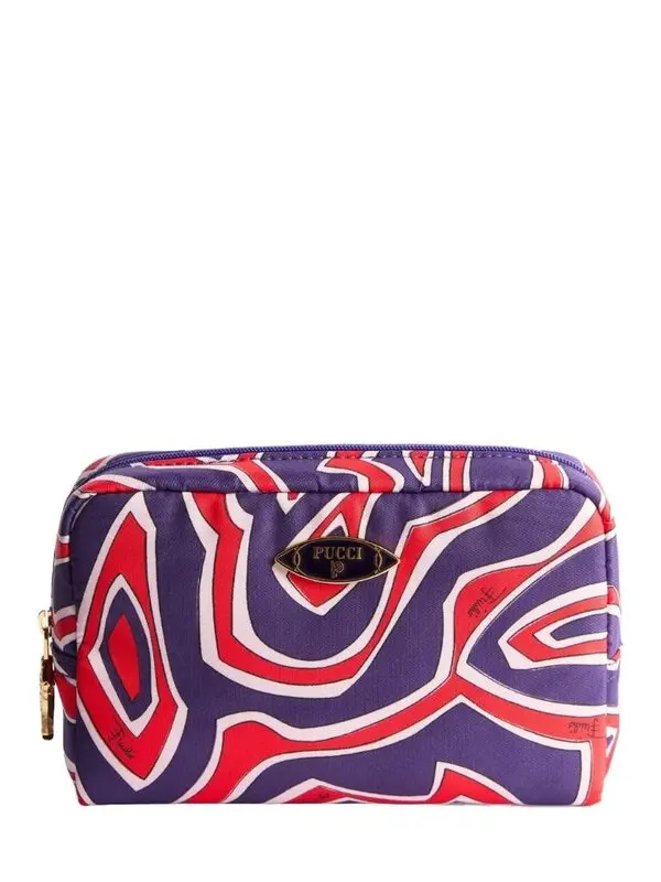 Emilio Pucci Labirinto-print Beauty Case - Multi-color