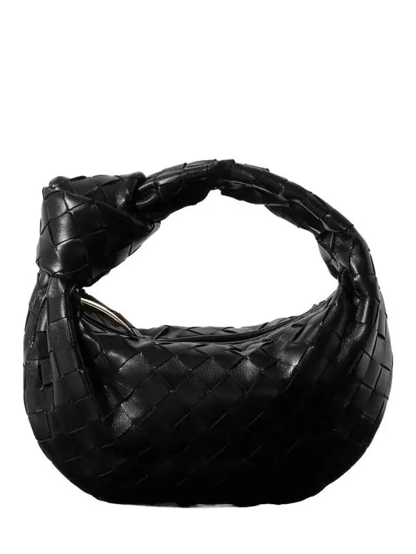 Bottega Veneta The Mini Jodie Clutch Bag - Black