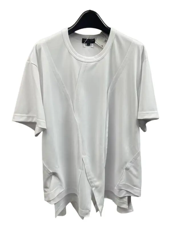 Comme Des Garçons Asymmetrical Hem T-shirt - Gray