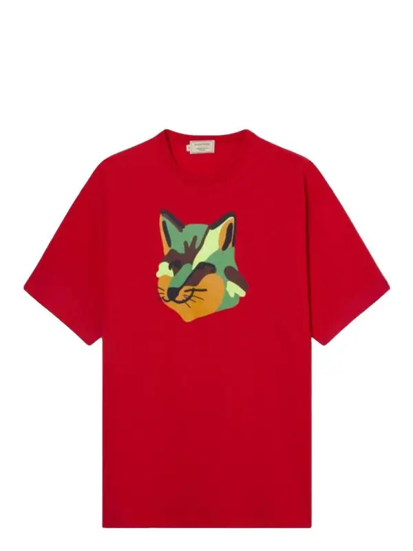 Maison Kitsuné Short-sleeved T-shirt - Red