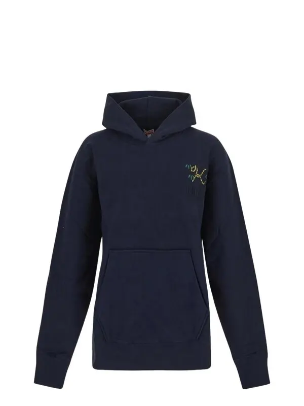Kenzo Oversized Tiger Crest Hoodie - Black