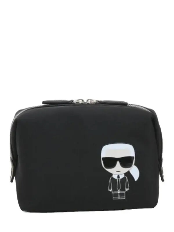 Karl Lagerfeld Logo Pouch - Black