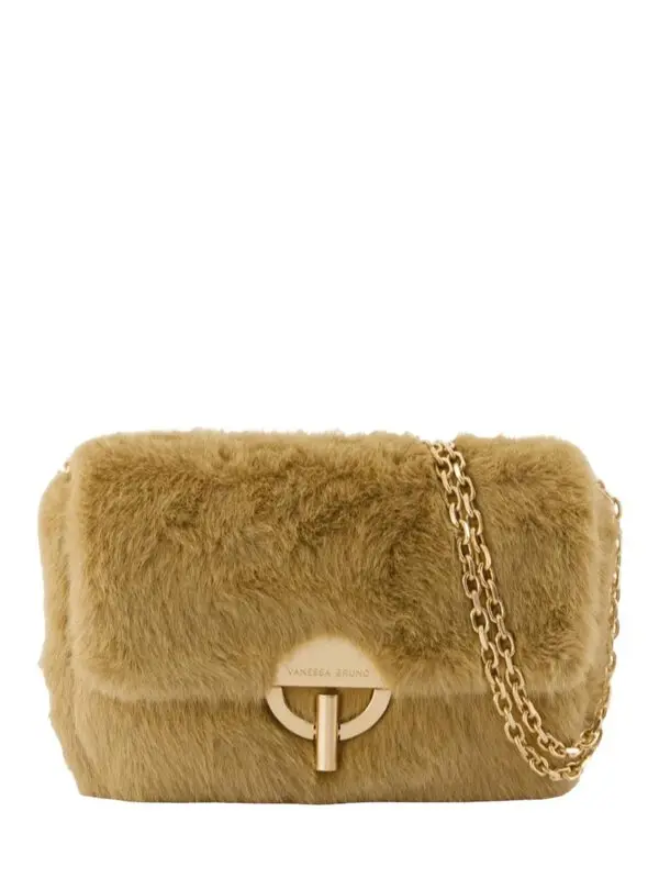 Vanessa Bruno Chain Shoulder Bag - Beige