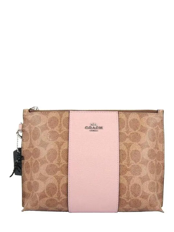 COACH Logo Handheld Bag - Pink