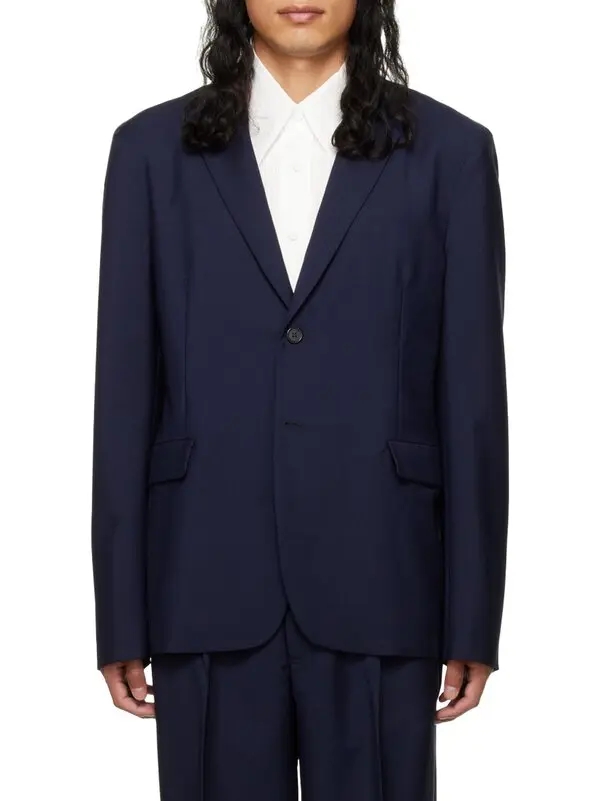 Acne Studios Single-breasted Blazer - Black