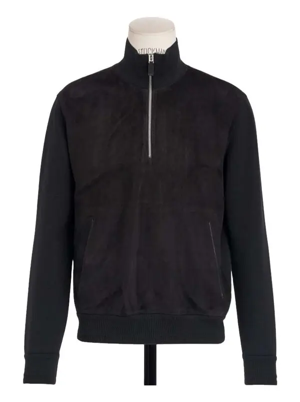Dior Icons Half-zip Sweater - Black