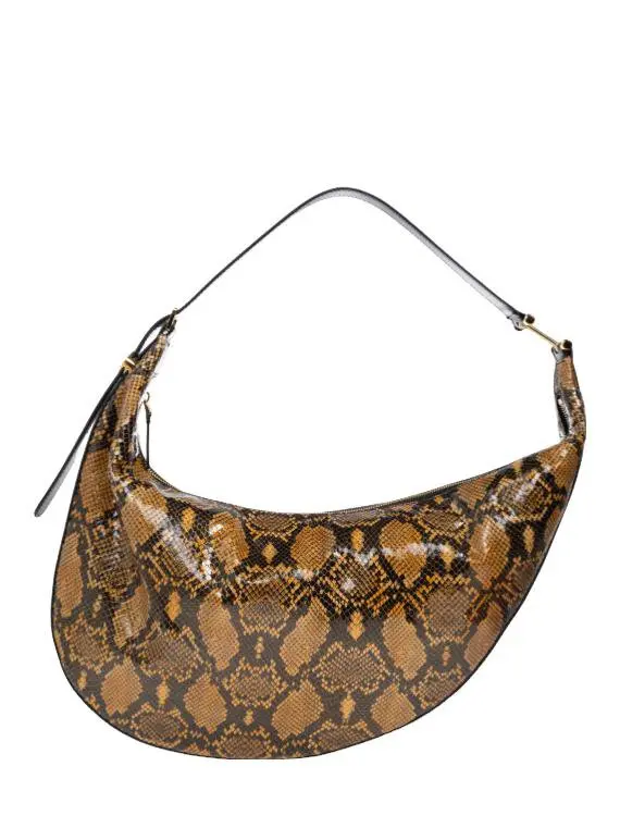 Marni Printed Shoulder Bag - Brown
