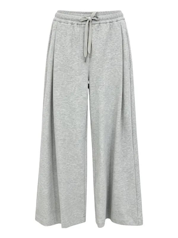 Brunello Cucinelli Elastic Waist Casual Pants - Gray