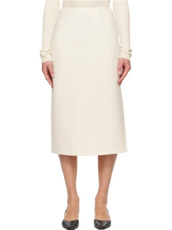 RIER Walker Skirt - White
