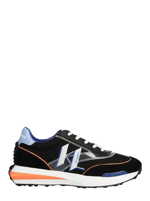 Karl Lagerfeld Lace Up Sneakers - Black
