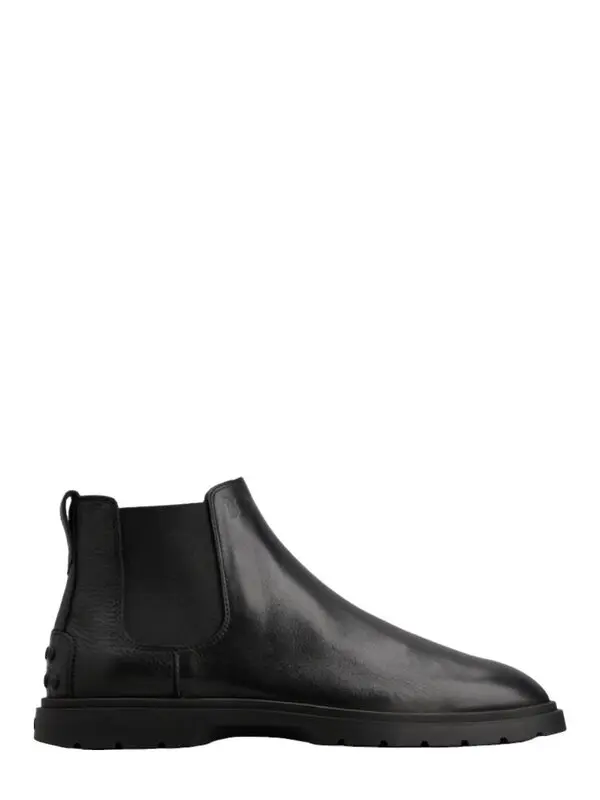 TOD'S Slip-on Chelsea Boots - Black