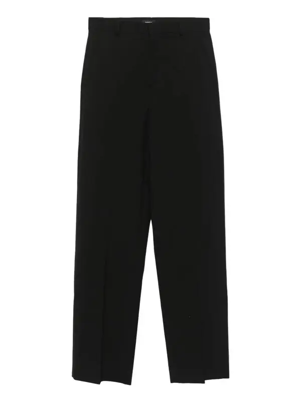 Wardrobe.NYC Straight-leg Tailored Trousers - Black