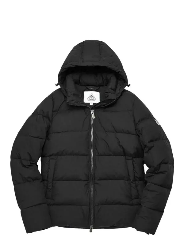 Pyrenex Hooded Down Jacket - Black