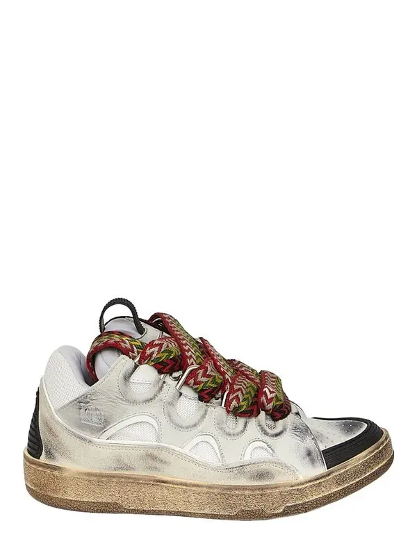 LANVIN Curb Chunky Lace-up Sneakers - Multicolor