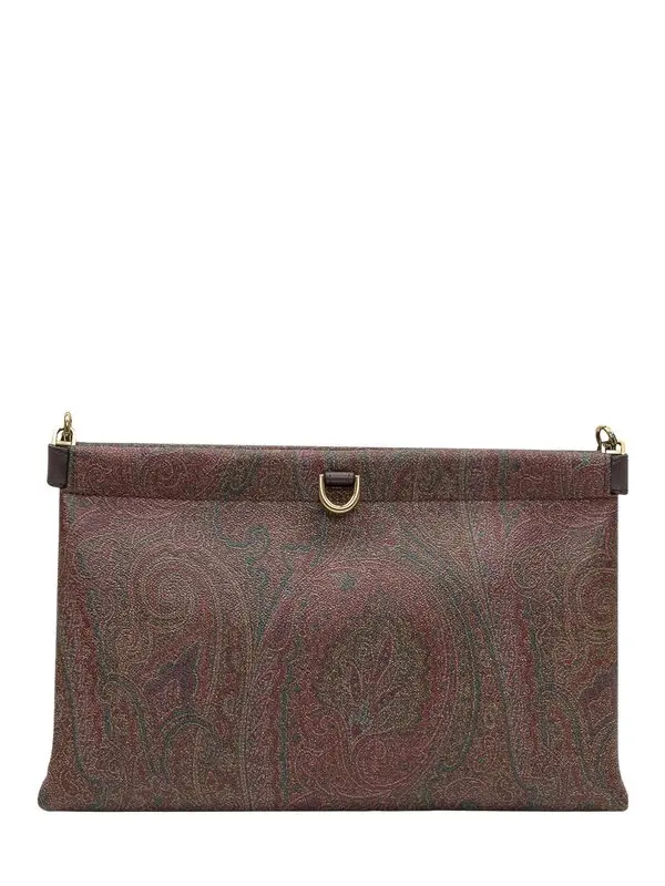 Etro Paisley-pattern Shoulder Bag - Brown
