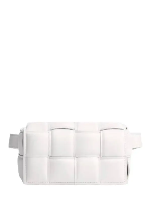 Bottega Veneta Padded Cassette Belt Bag - White