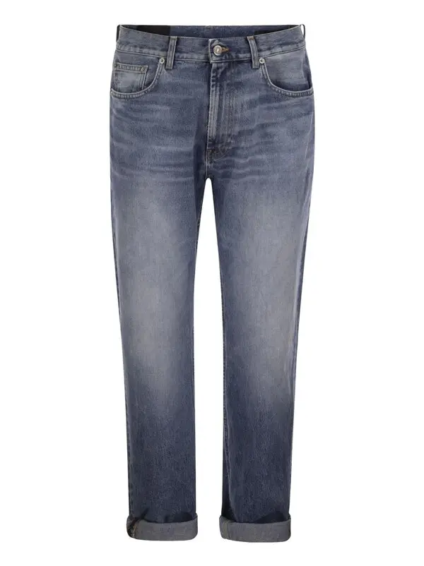 DONDUP Andi Loose Fit Jeans - Gray