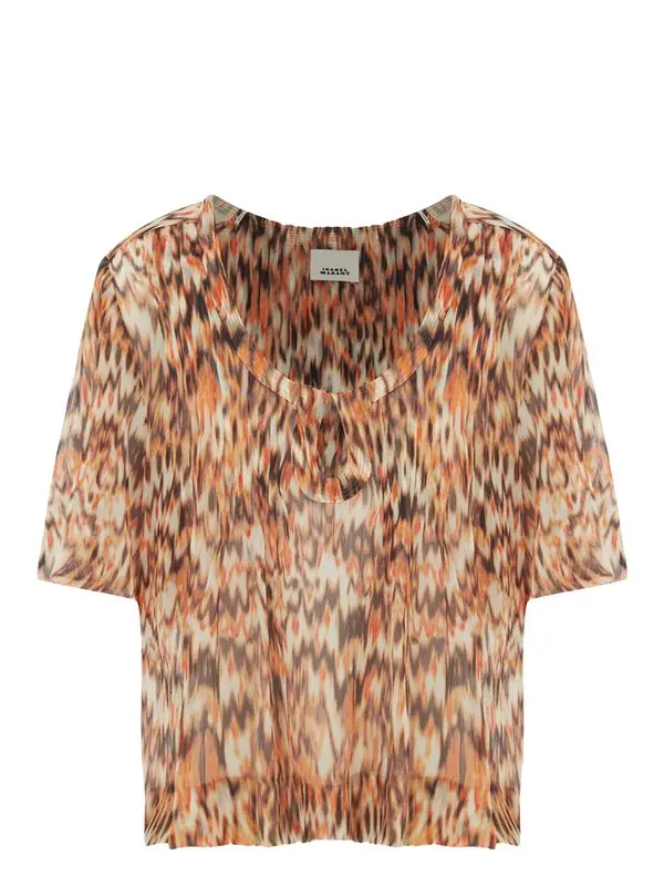 Isabel Marant Étoile Silk Blouse - Orange