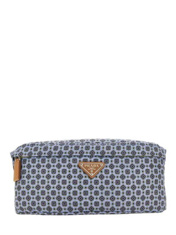 Prada Zipper Waist Bag - Gray