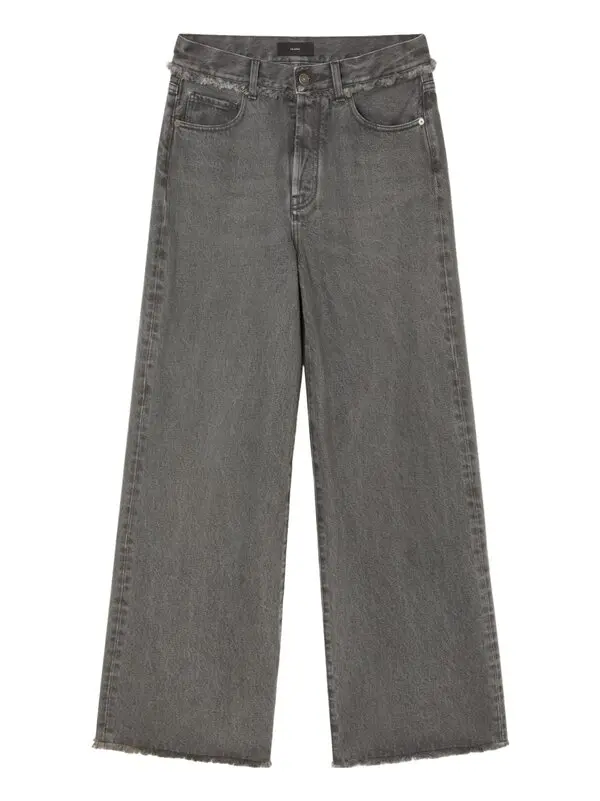 Alanui Free Horizons Wide-leg Jeans - Ardesia