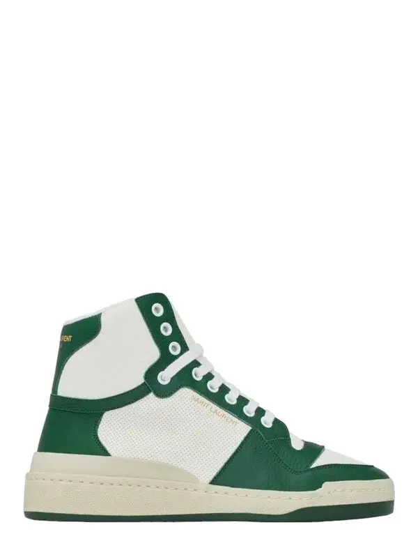 Saint Laurent Sl/24 Mid-top Sneakers - White