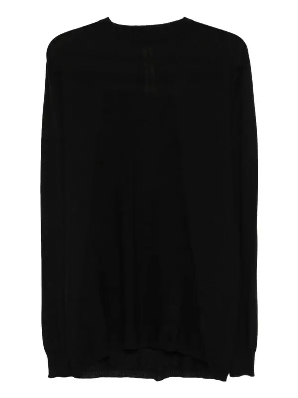 Rick Owens Oversized Level Jumper - Black