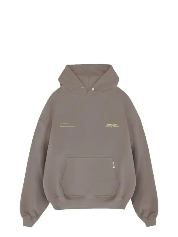 REPRESENT Patron Of The Club Hoodie - Washed Olive