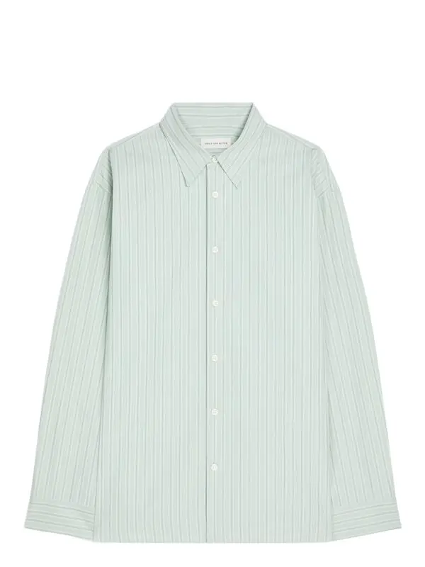 Dries Van Noten Croom Embroidered Shirt - Pistache