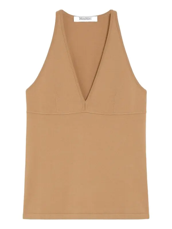 Max Mara V-neck Sleeveless Top - Siena