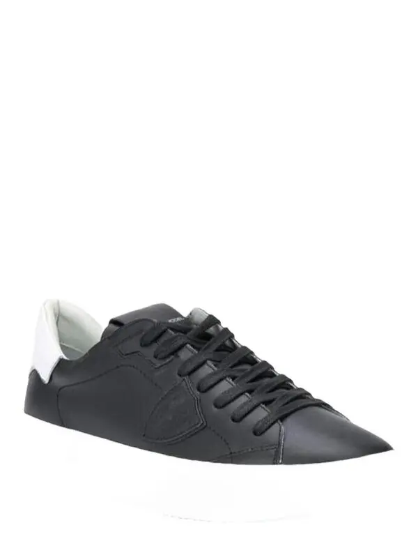 Philippe Model Temple Veau Lace-up Sneakers - Black