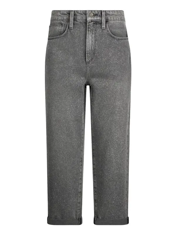 Liu Jo High-waisted Straight-leg Jeans - Black