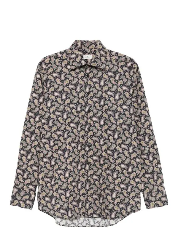 Etro Printed Shirt - Black