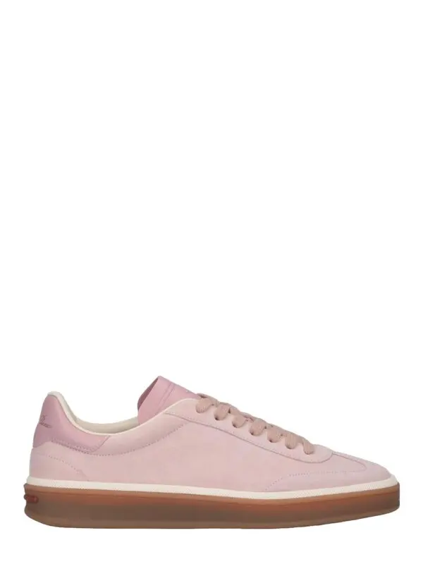 Loro Piana Tennis Walk Sneakers - Nude