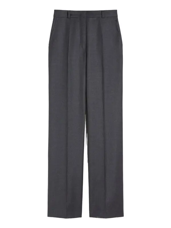 Max Mara Lambro Tailored Trousers - Dark Gray