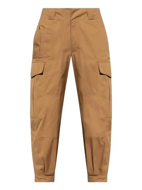 Alexander McQueen Pocket Tapered Sweatpants - Brown