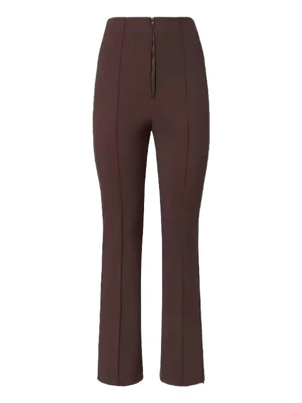 Fendi Side-zipped Flared Ski Trousers - Brown